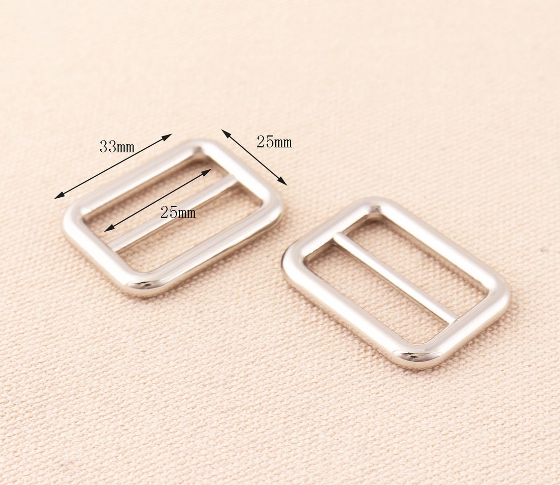 Tri-glide Sliders Metal Triglide Strap Slide Buckle Keeper - Etsy