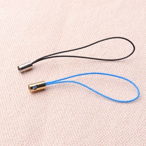 50pcs Cellphone Strsps Black or Blue Lanyards Mobile Phone Dangle Strap ...