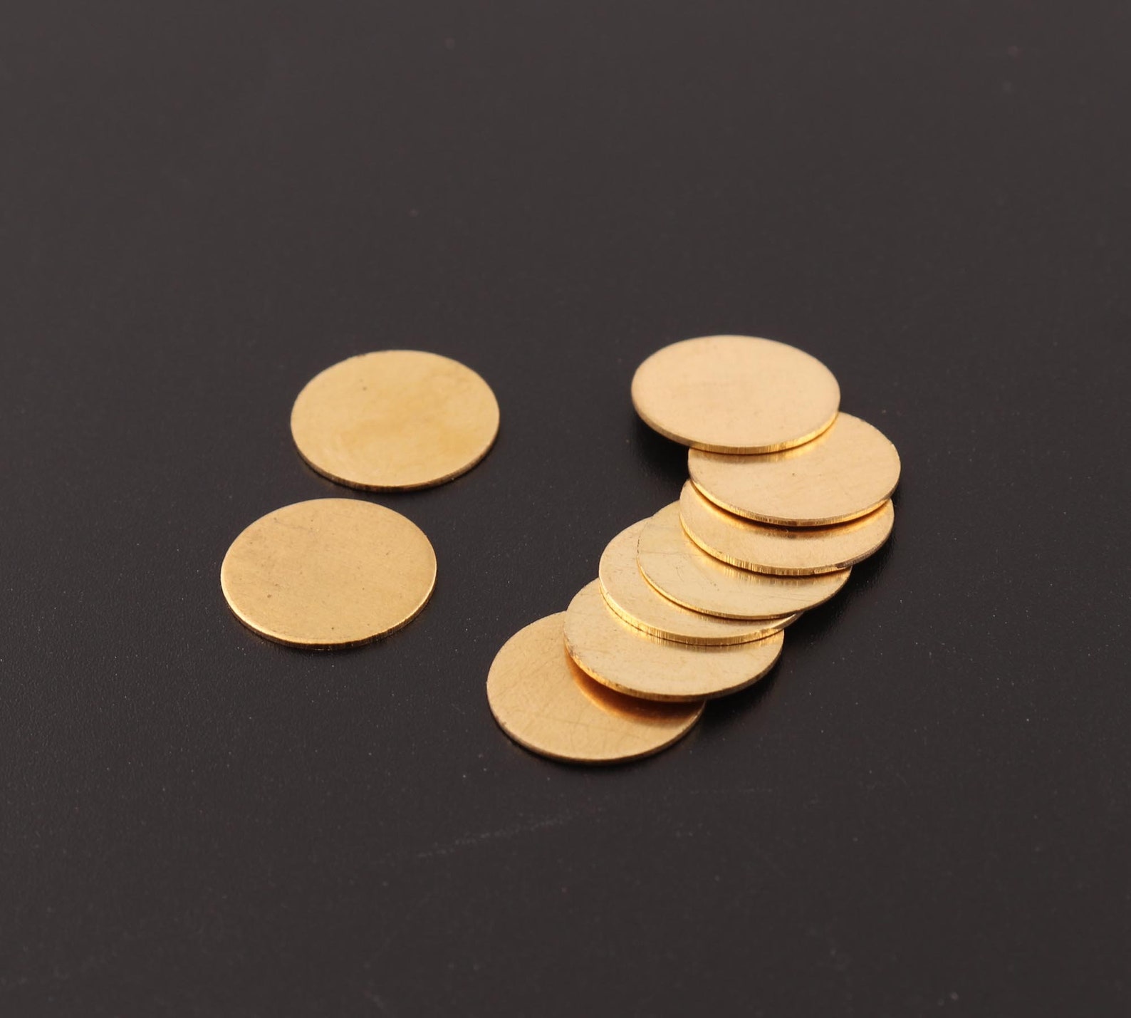 10pcs 1/2 Round Copper Tags Stamping Disc Blanks | Etsy