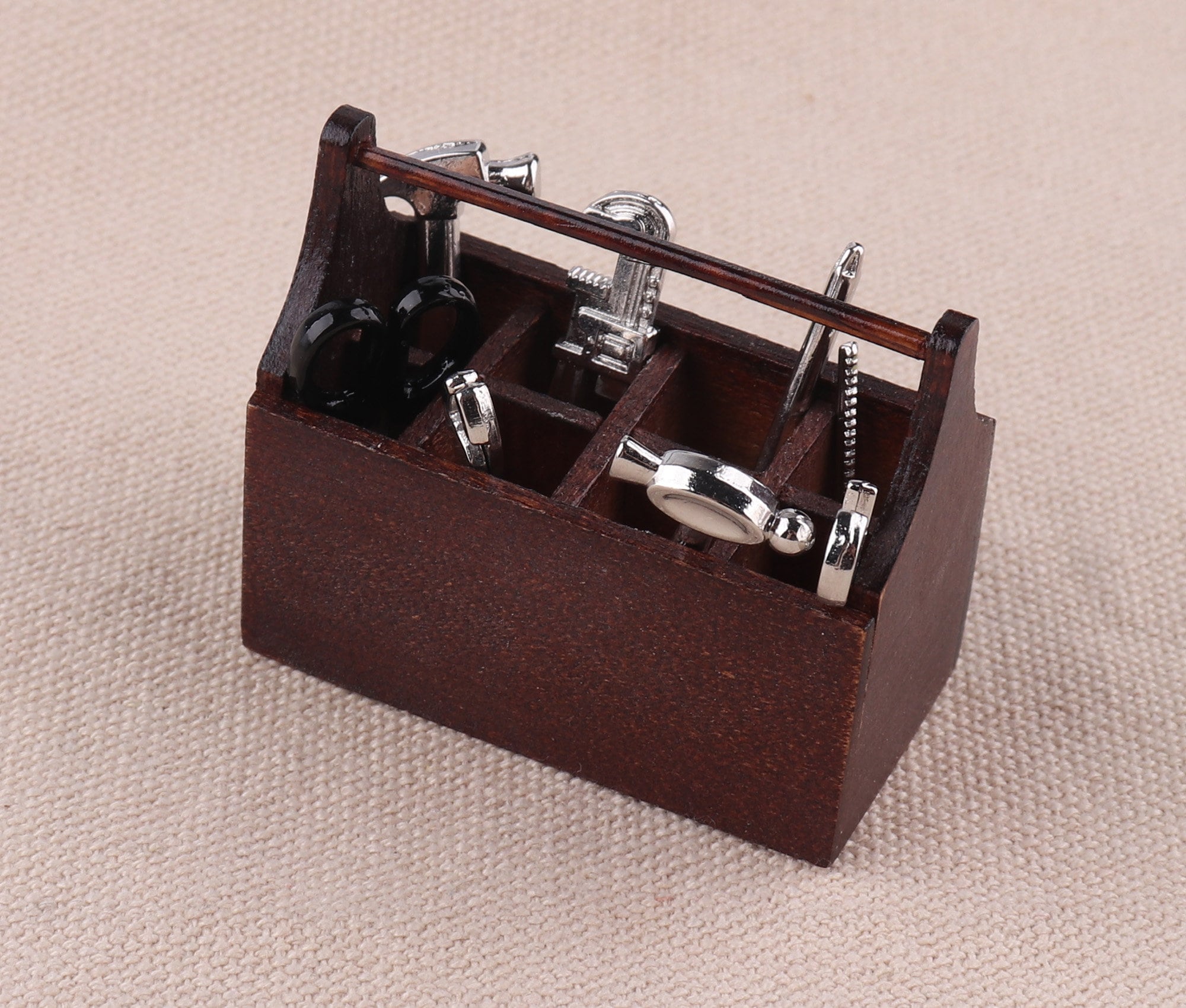 Dollhouse Miniature Tool Box and Toolsmini Tools Set of 8 for - Etsy ...