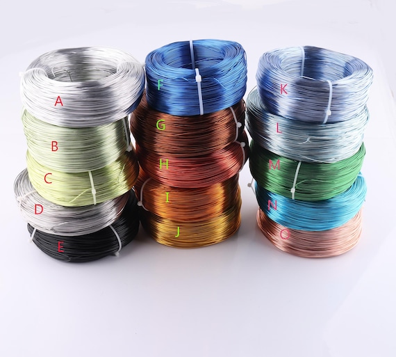 18 Gauge 1.0mm Aluminum Wire Colorful Dead Soft Cord String | Etsy