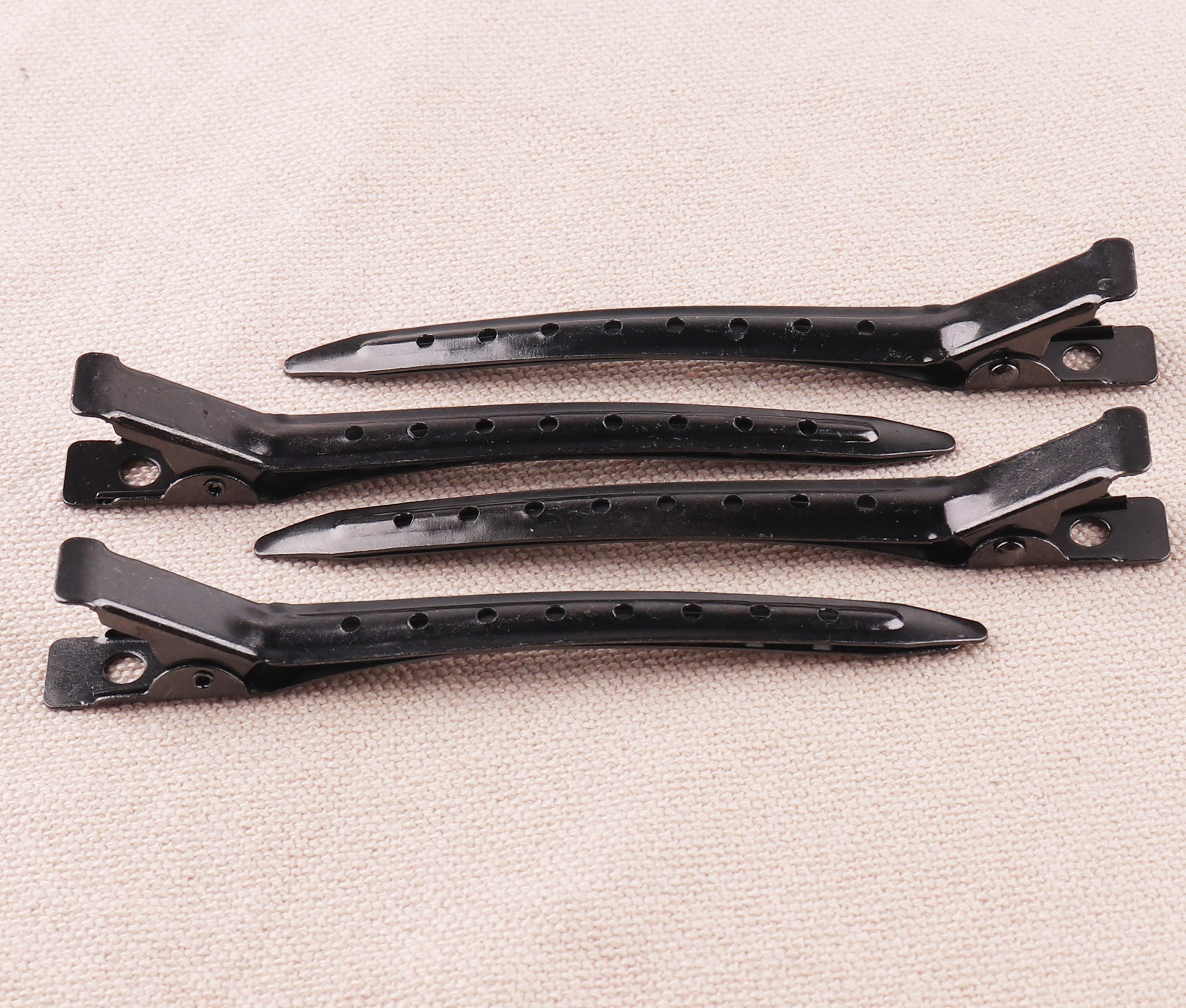 90mm/black Single Prong Alligator Hair Clips Long Hair Clips - Etsy