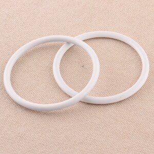 50mm Large Metal O Rings Bag Handles Buckle Purse Rings Purse Handle ...