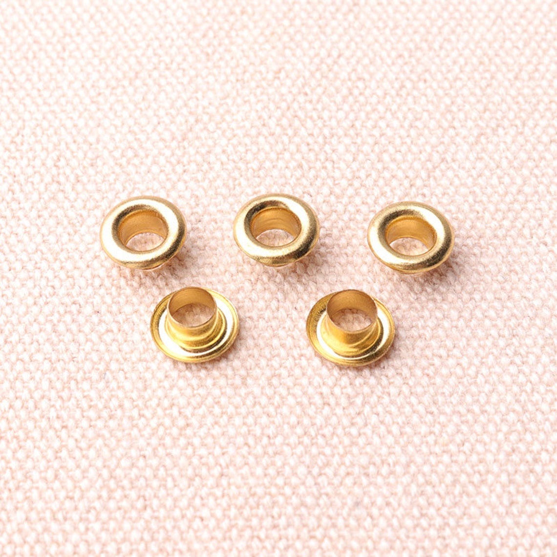 Gold Eyelets Grommets 8mm3.5mm3.5mm Grommet Eyelet for Bead | Etsy