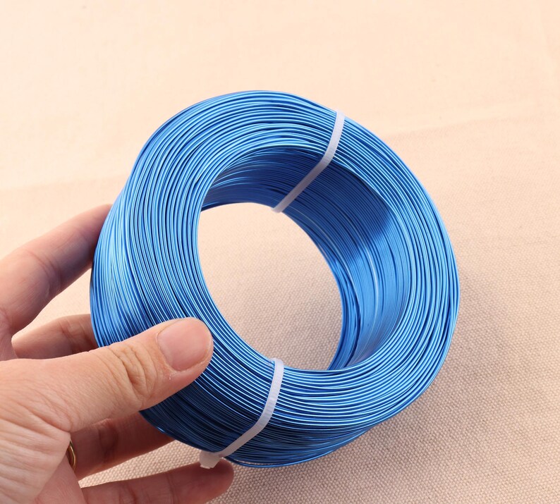 18 Gauge 1.0mm Aluminum Wire Dark Blue Color Metal Whimsy | Etsy