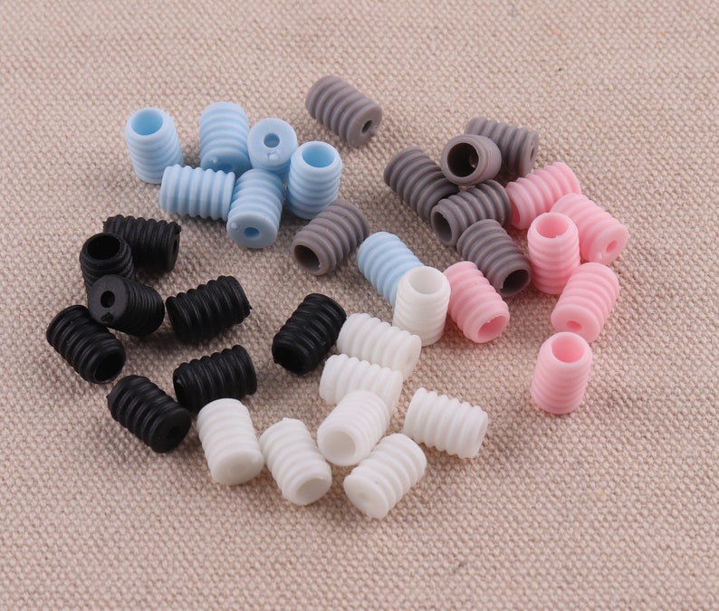 Colorful Elastic Cord Lock9x6mm Stop Toggles Elastic Cord | Etsy