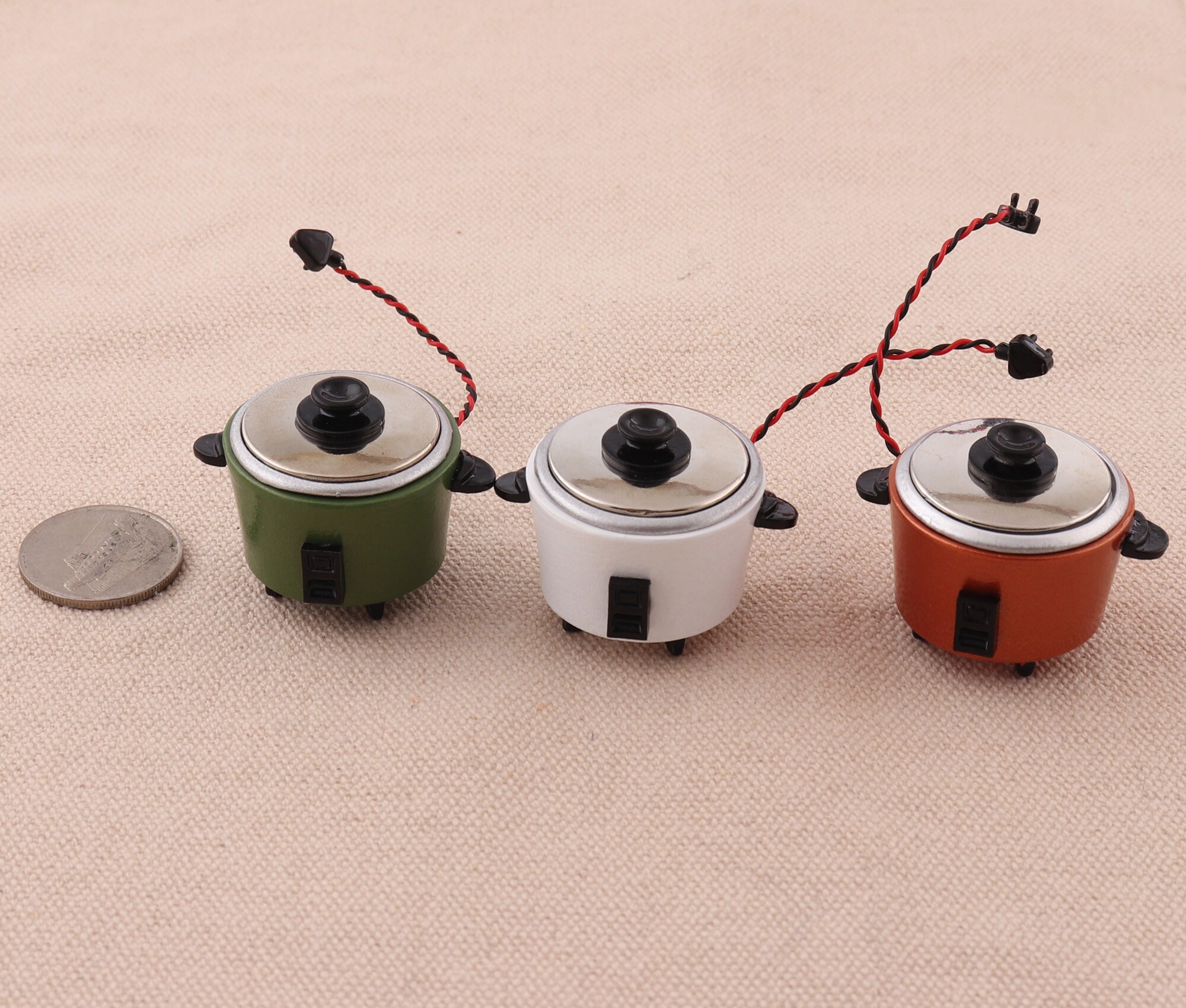 Miniature Cooker Rice CookerDollhouse Miniatures Kitchen | Etsy