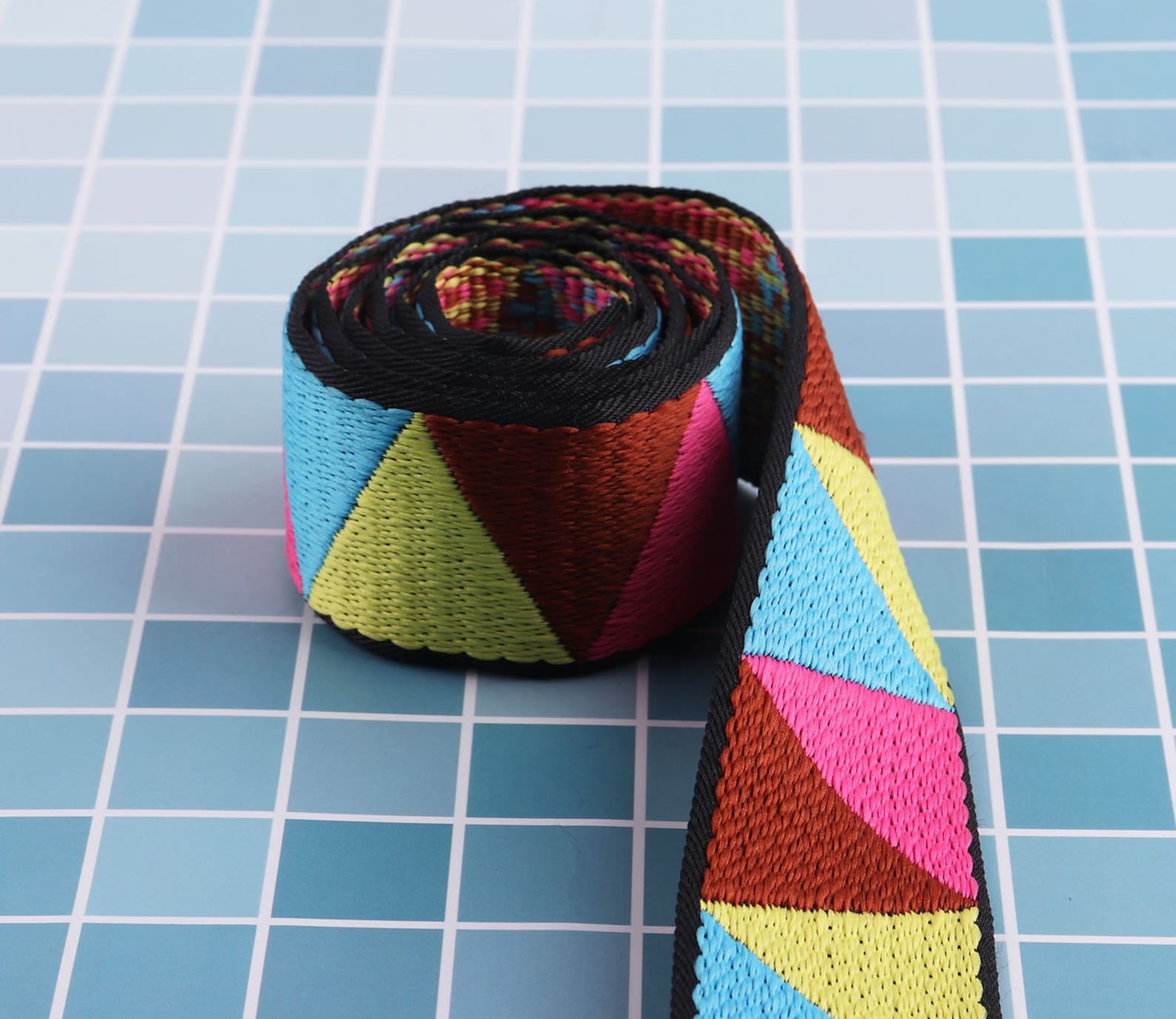 38mm Triangle Webbingpurse Soft Smooth Webbing Key Fobs | Etsy