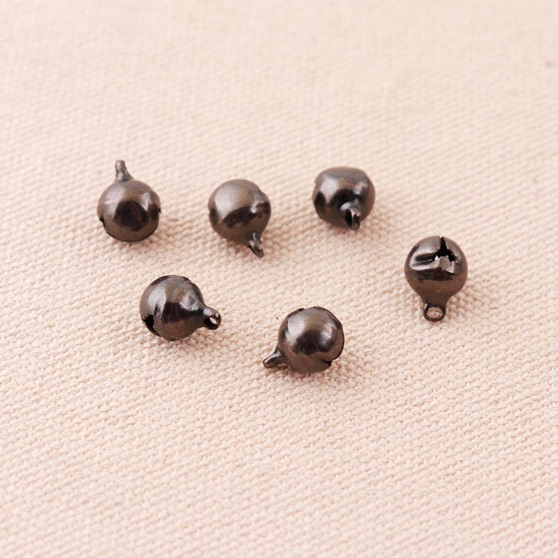 50pcs Black 8mm Jingle Bells Small Jingle Bells Tiny Mini - Etsy
