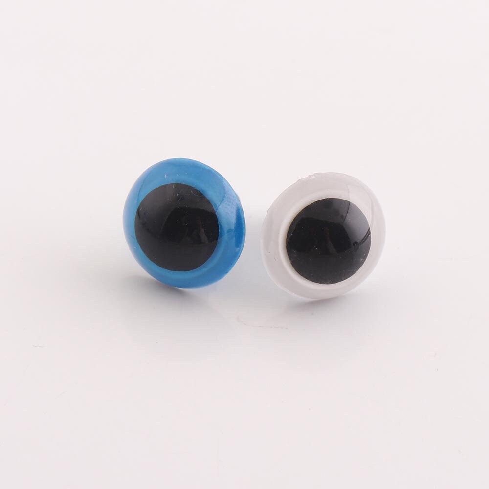10pairs 15mm White and Blue Toy Eyes Plastic Safety Eyes for - Etsy