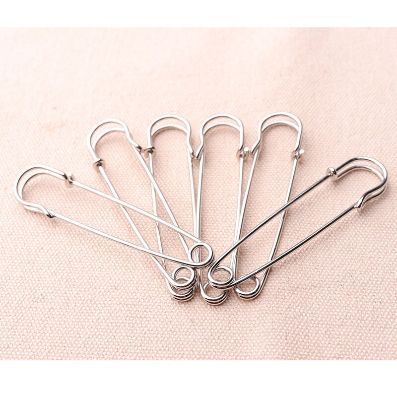 10pcs Jumbo Safety Pins 70mm Large Pin Brooch Kilt Pins Silver - Etsy