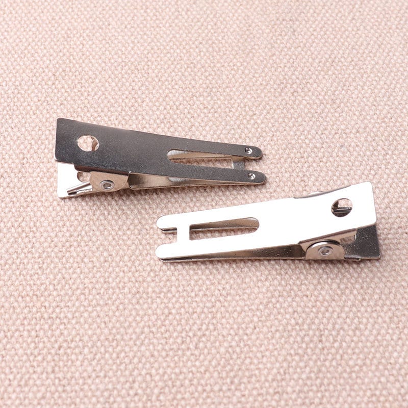 25pcs Double Prong Alligator Clips Silver Alligator Hairbow - Etsy