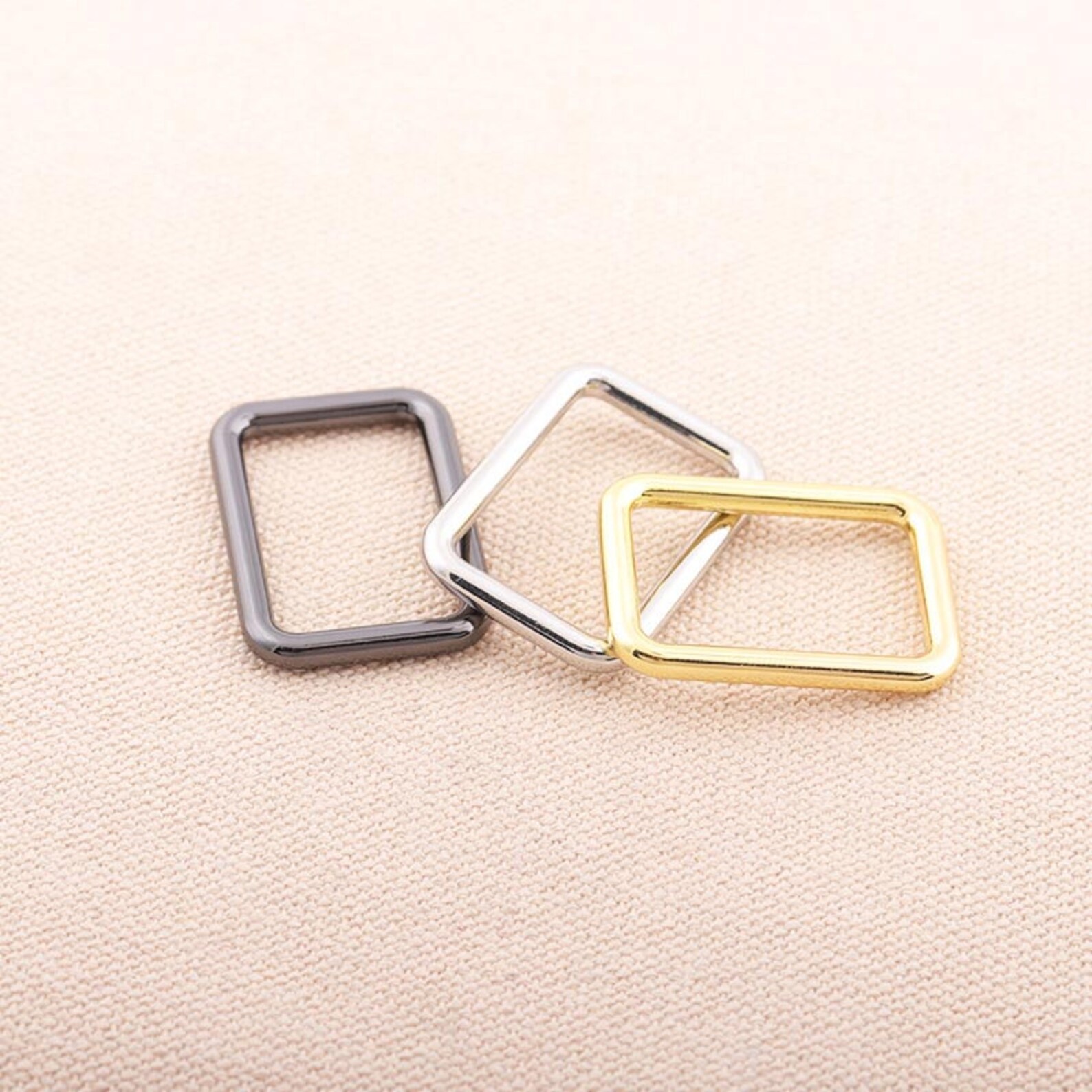 Strap Rectangle Ring 25*16mm (inner Size) Metal Rectangle Buckle Ring ...