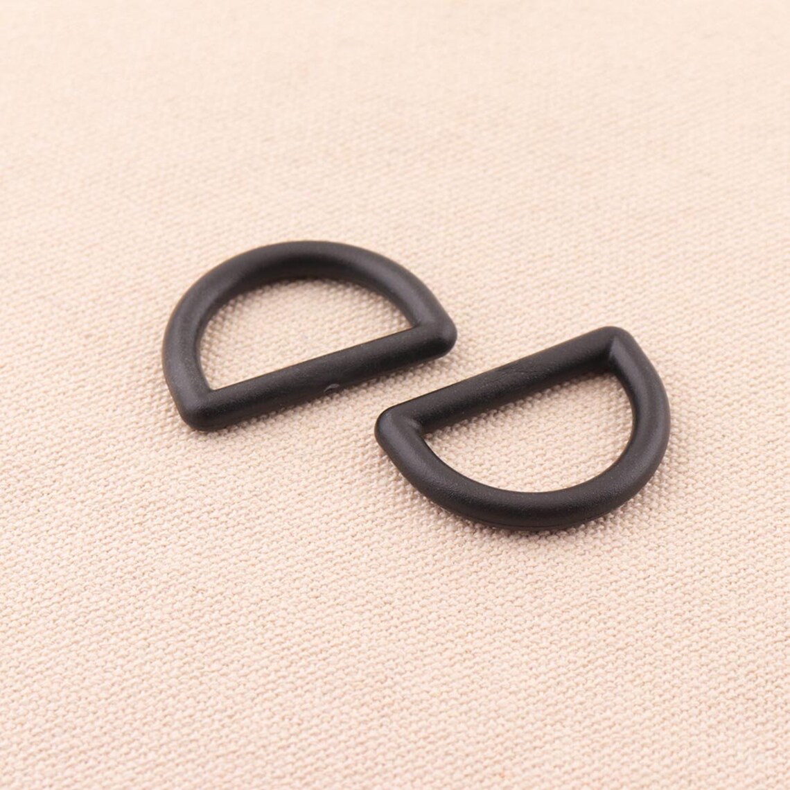 10pcs Black Plastic D-rings 25mm Inner Size Bag Strap D-ring - Etsy