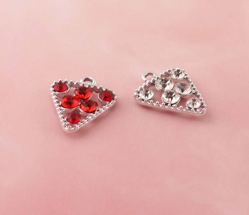 12pc Triangle Zip Puller Charmsbag Zip Pullergarment Puller - Etsy