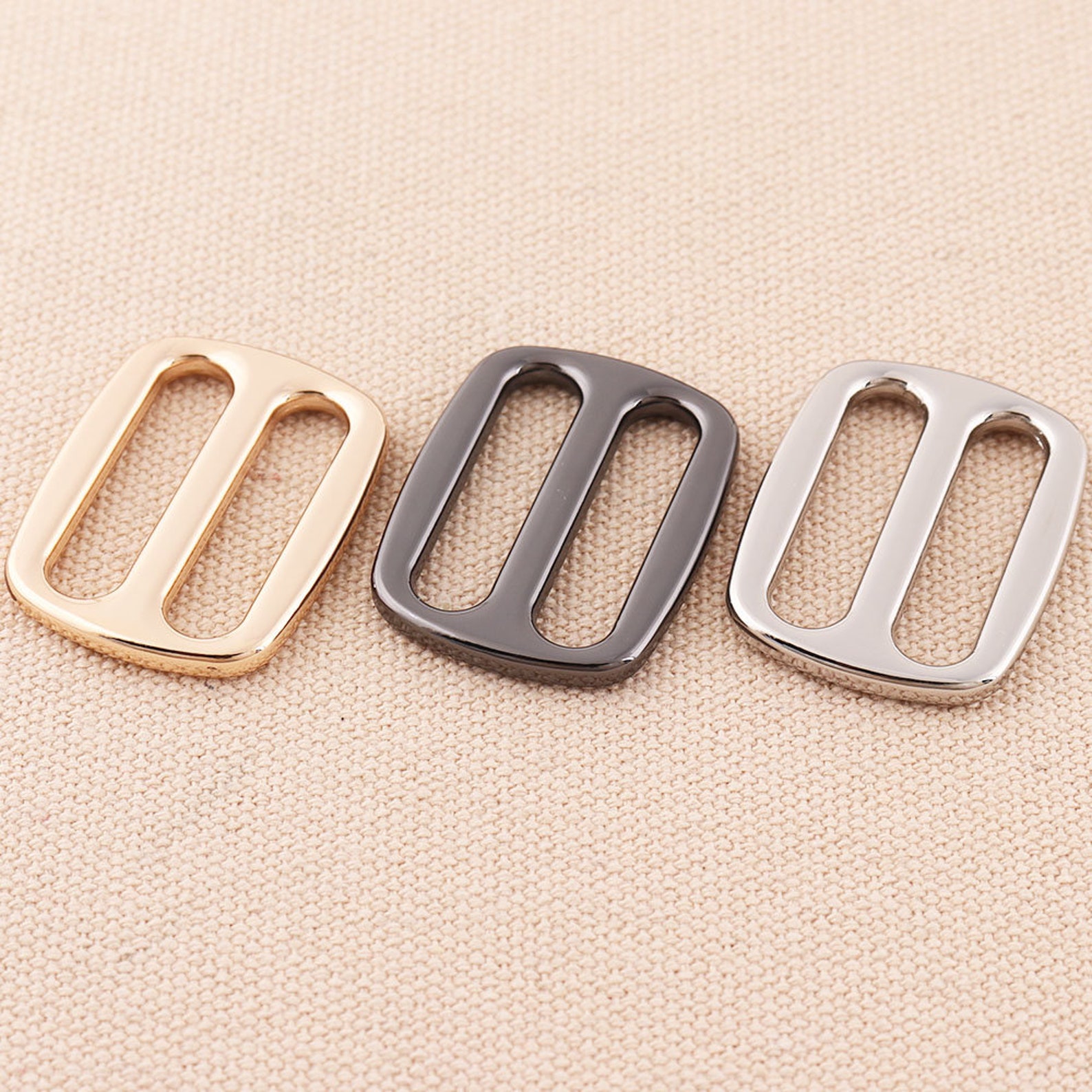 8pc 1 Inch Metal Slide Buckle Triglide Strap Keeper for 25mm - Etsy