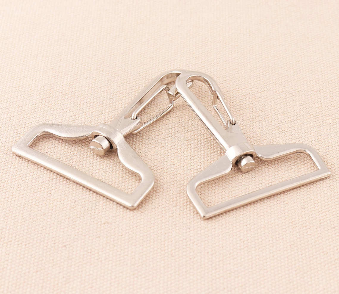 Silver 60mm54mm Trigger Snap Hook Large Metal Silver Swivel - Etsy