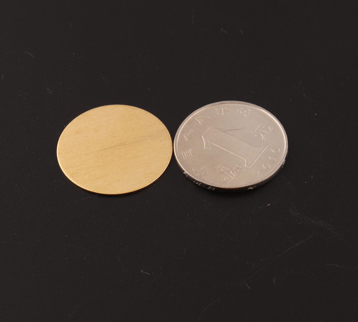 10pcs 1 Copper Blanks Copper Discs Copper Hand Stamping - Etsy