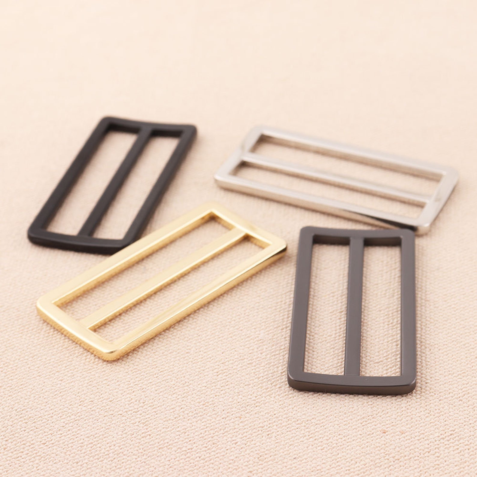 50mm Tri -glide Adjuster, Fits 50mm Ribbon Buckle Sliders, Strap ...