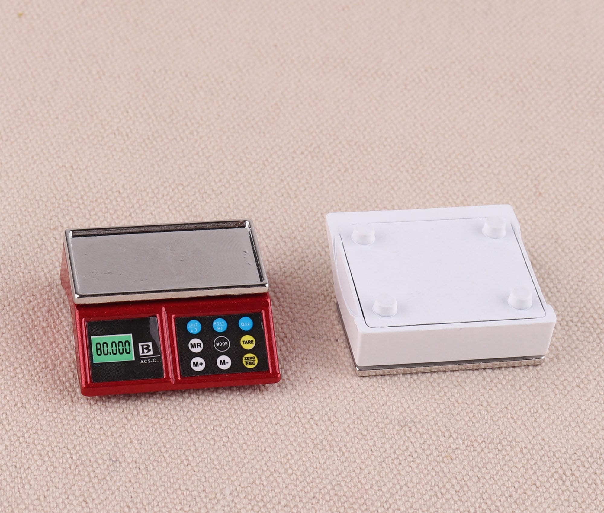 Colorful Miniature Electronic Scale Dollhouse Miniatures Dollhouse ...