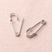 30pcs Safety Pins 27mm Small Earring Pins Brooch Pins Kilt Pins Shawl ...