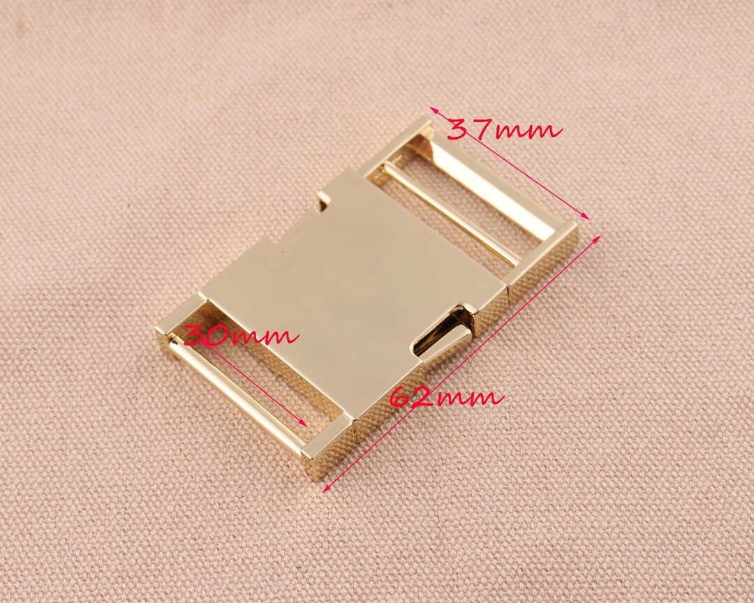 2pcs/lot Quick Side Release Buckles Belt Buckle Gold Color for 30mm ...