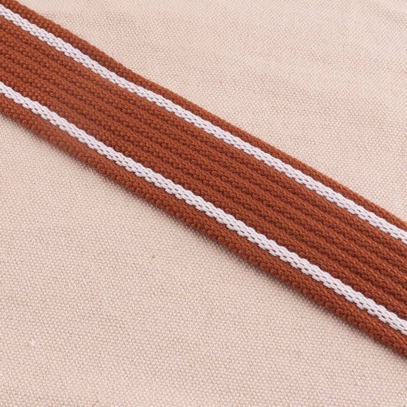 38mm Cotton Webbing Stripe Webbing Colorful Webbing Bag Strap | Etsy