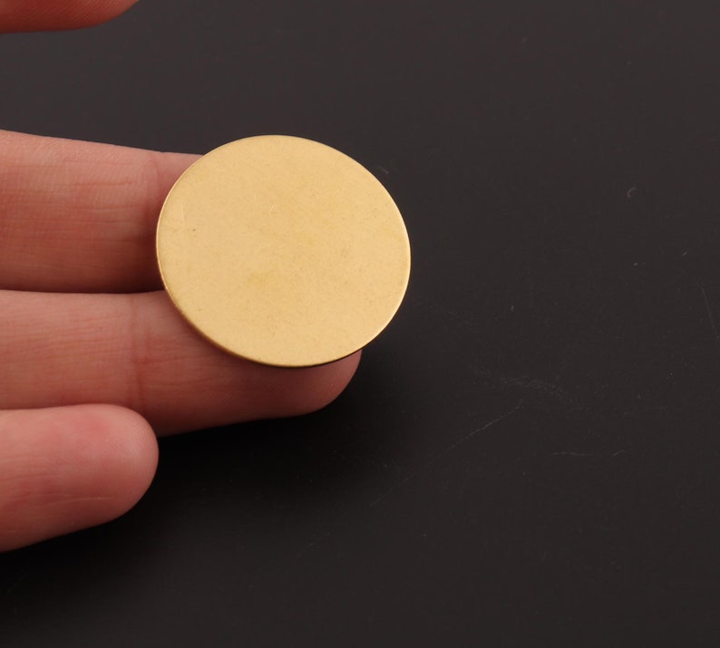 10pcs 1 Copper Blanks Copper Discs Copper Hand Stamping - Etsy