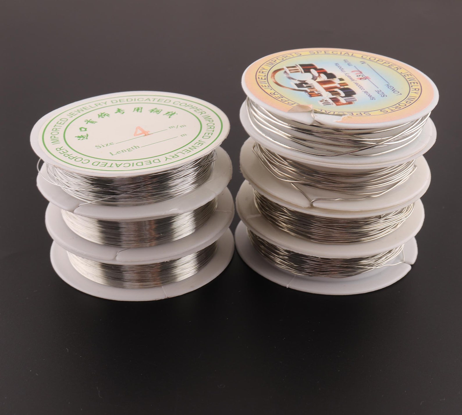 Copper Wire Solid Copper Wire 18/20/22/24/26/28/32ga Silver - Etsy