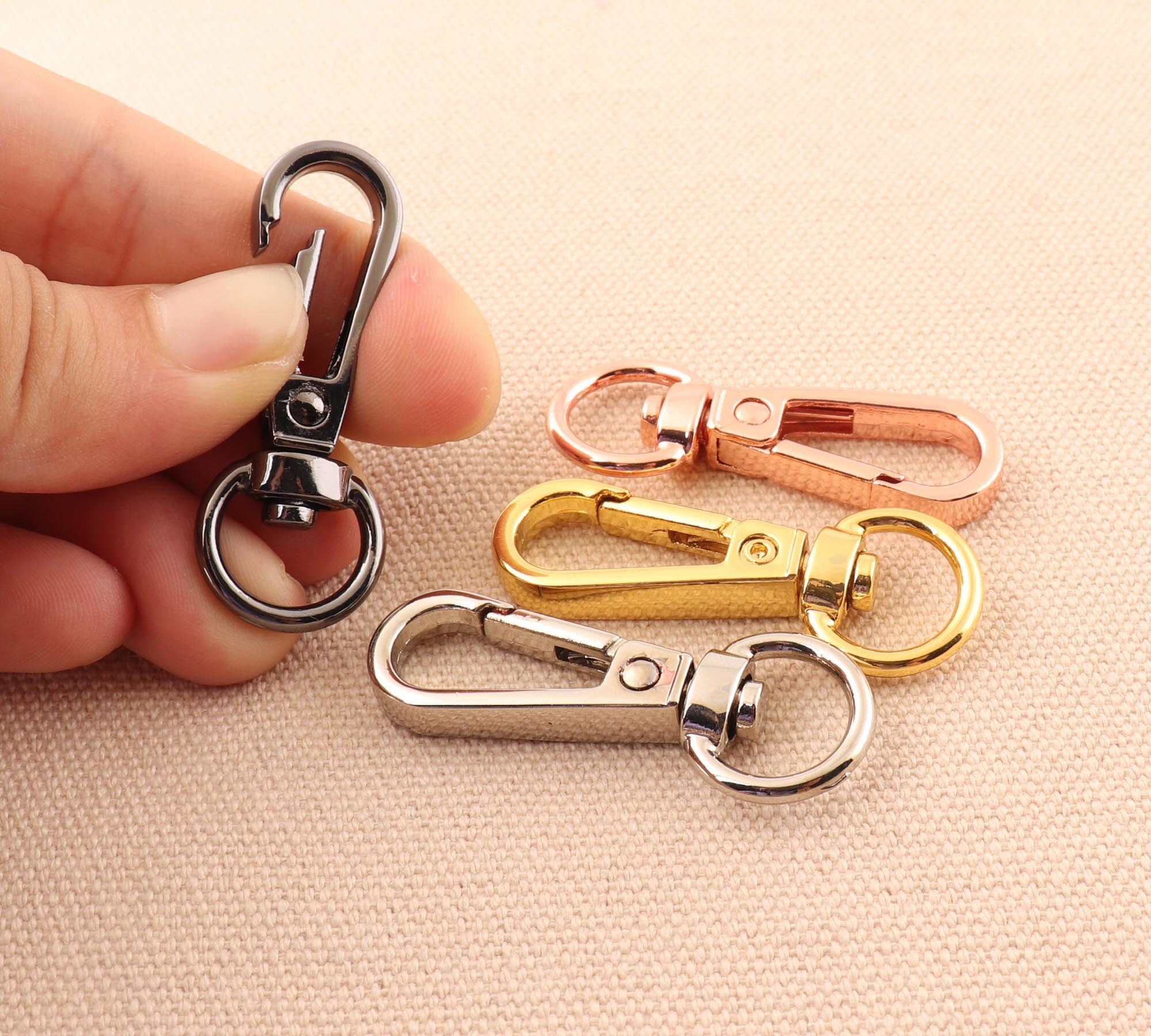 10pcs Swivel Clasp Lobster Hook Swivel Trigger Snap Hook Clip | Etsy