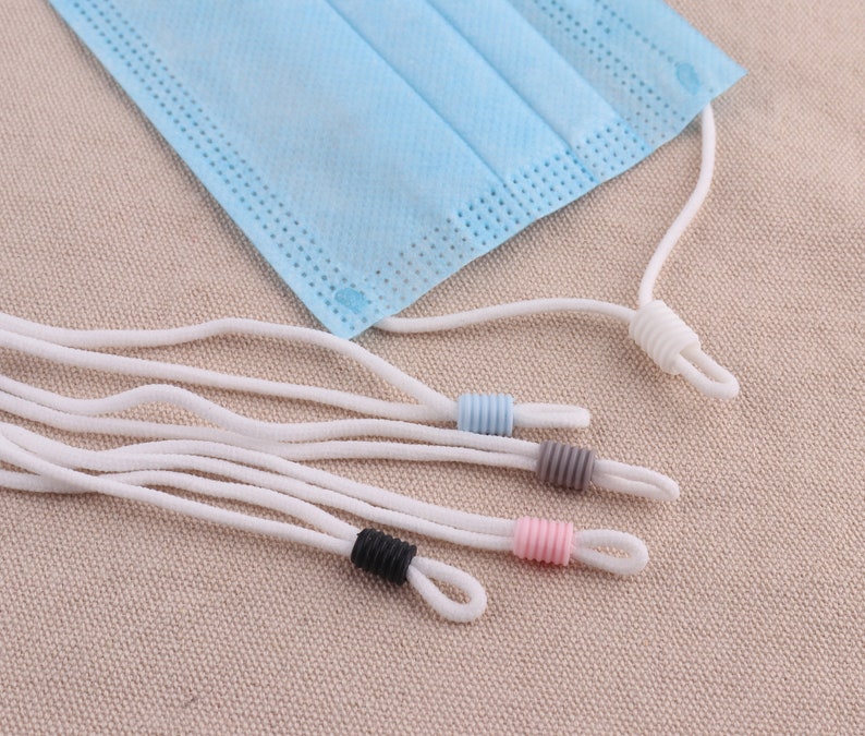 Colorful Elastic Cord Lock9x6mm Stop Toggles Elastic Cord | Etsy