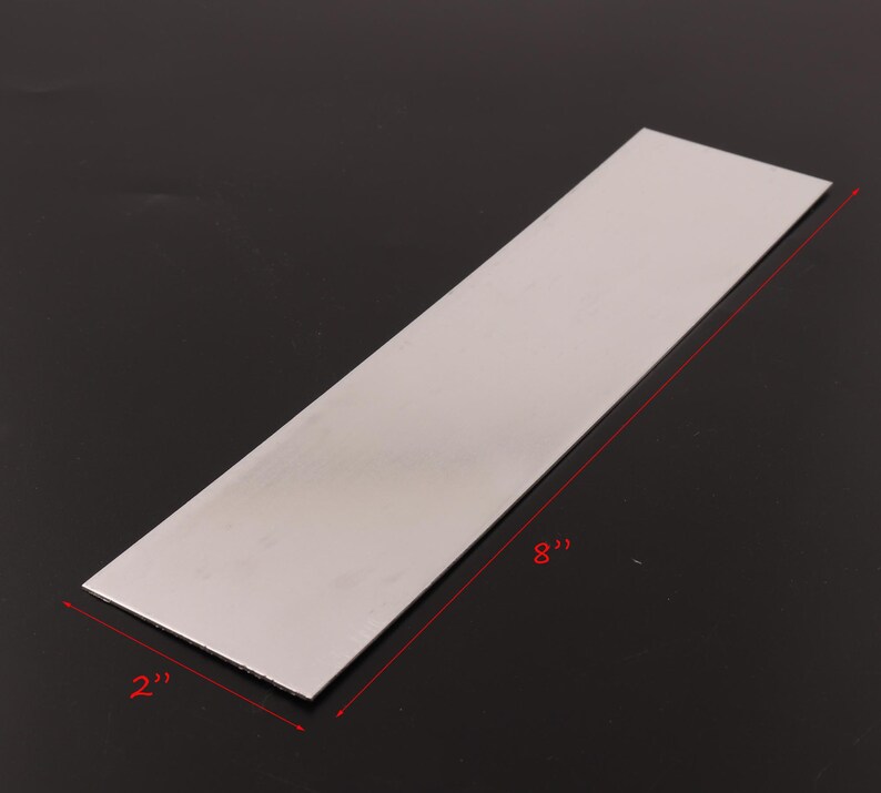 8x2 Aluminum Sheet Metal Aluminum Blanks for - Etsy