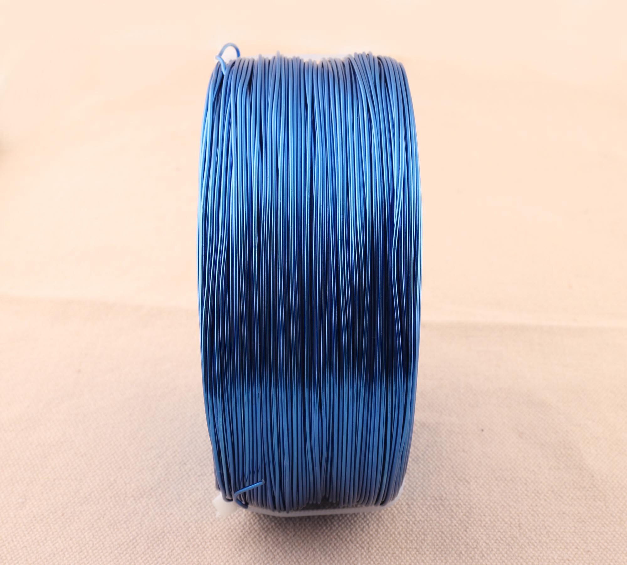 18 Gauge 1.0mm Aluminum Wire dark blue color metal Whimsy | Etsy