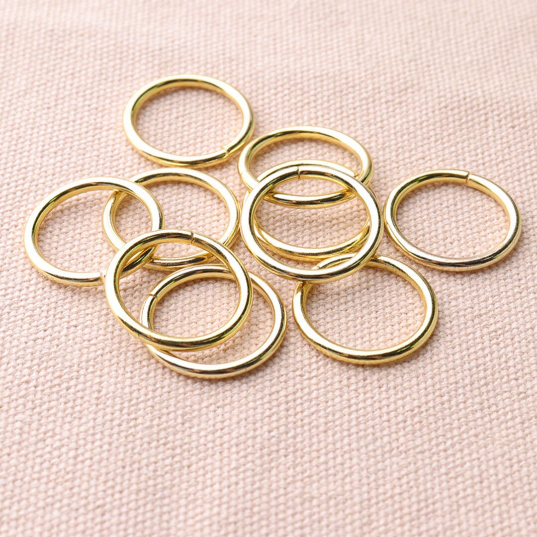 12pcs Metal Jump Ring 20*16mm (OM*IM) Gold Non-weld Ring,link Connector ...