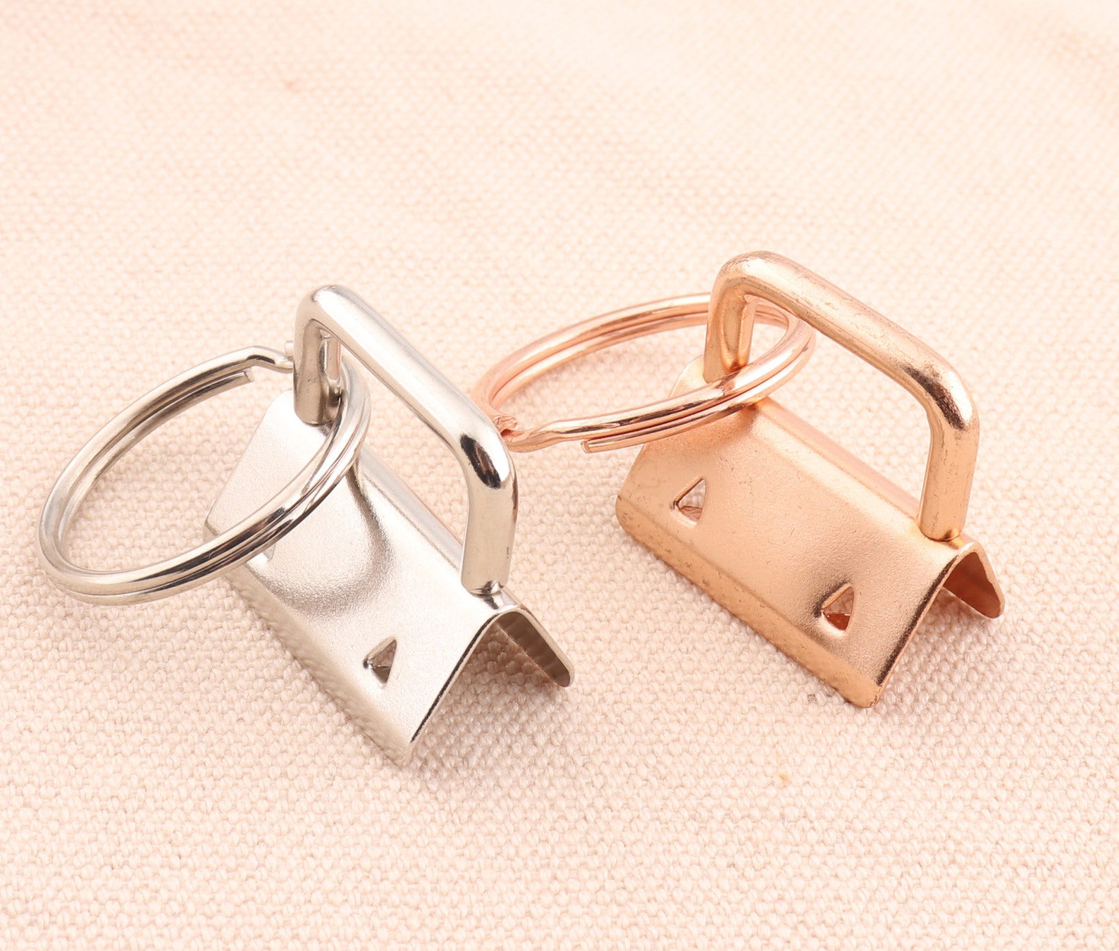 1 Inch 25mm Key Fob Hardware With Keychain Ringkey Chain - Etsy