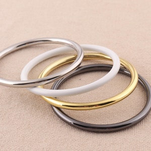 50mm Large Metal O Rings Bag Handles Buckle Purse Rings Purse Handle ...