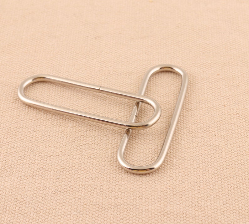 50mm Oval Ring Metal Bag Buckle Iron Bag Strap Buckle Garment - Etsy