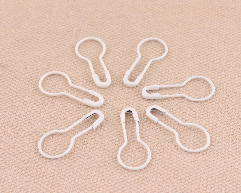 100/200/500pcs Bulb Safety Pins Metal Label Pins 219mm Shawl - Etsy