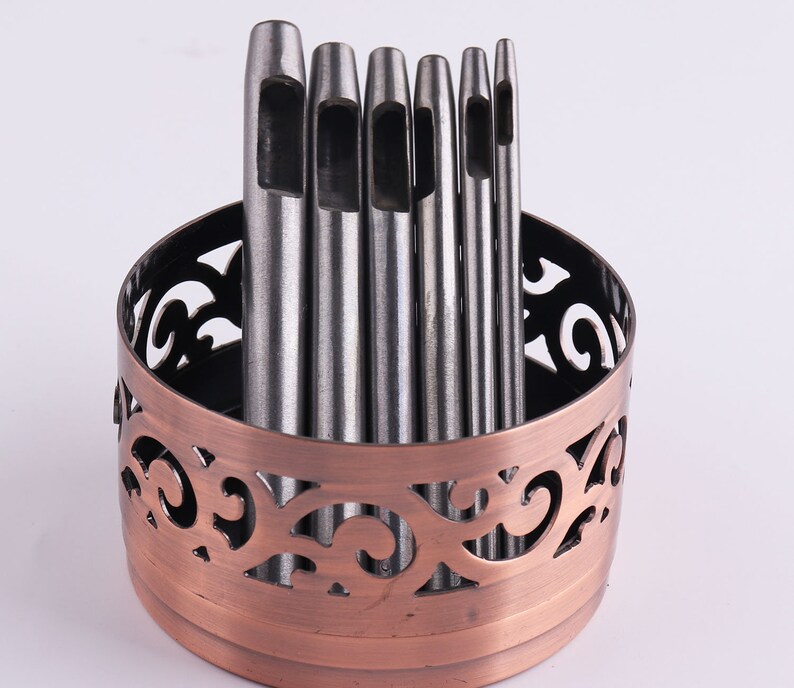 2-7mm Circle Hole Puncher-hole Maker for Leather Crafts-leather Tool ...