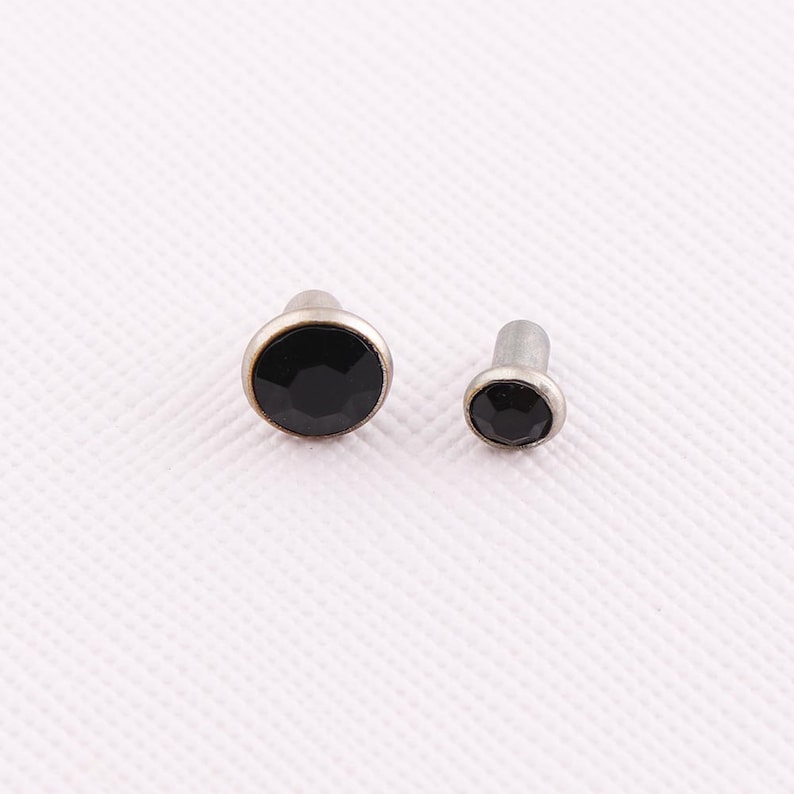 Tiny Rivets for Leather Craft black Studs for Leather Craft - Etsy