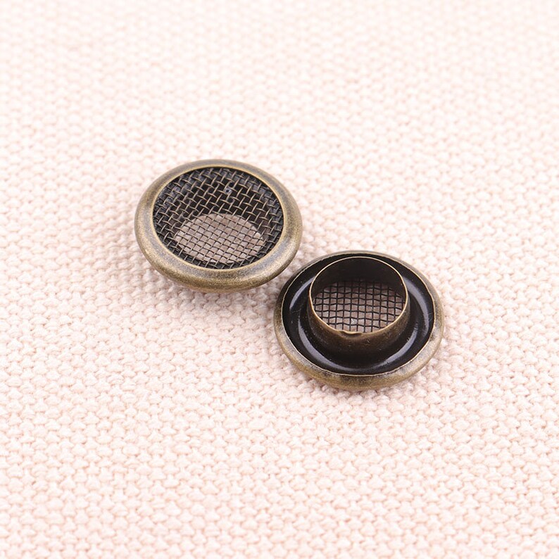 60set Mesh Eyelet Grommet 14mm*7.5mm*4mm(od * ID * Height) Grommets ...