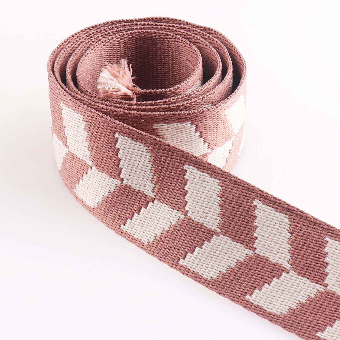 38mm Colorful Webbing Cotton Nylon Stripe Webbing Leash Strong Strap ...
