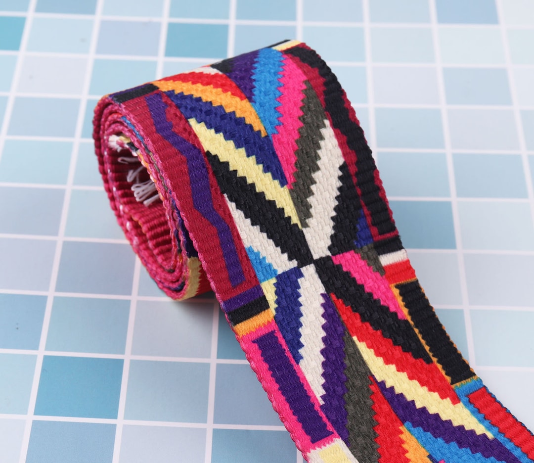 50mm Ethnic Webbing ,soft Smooth Webbing ,woven Belt,webbing Purse ...