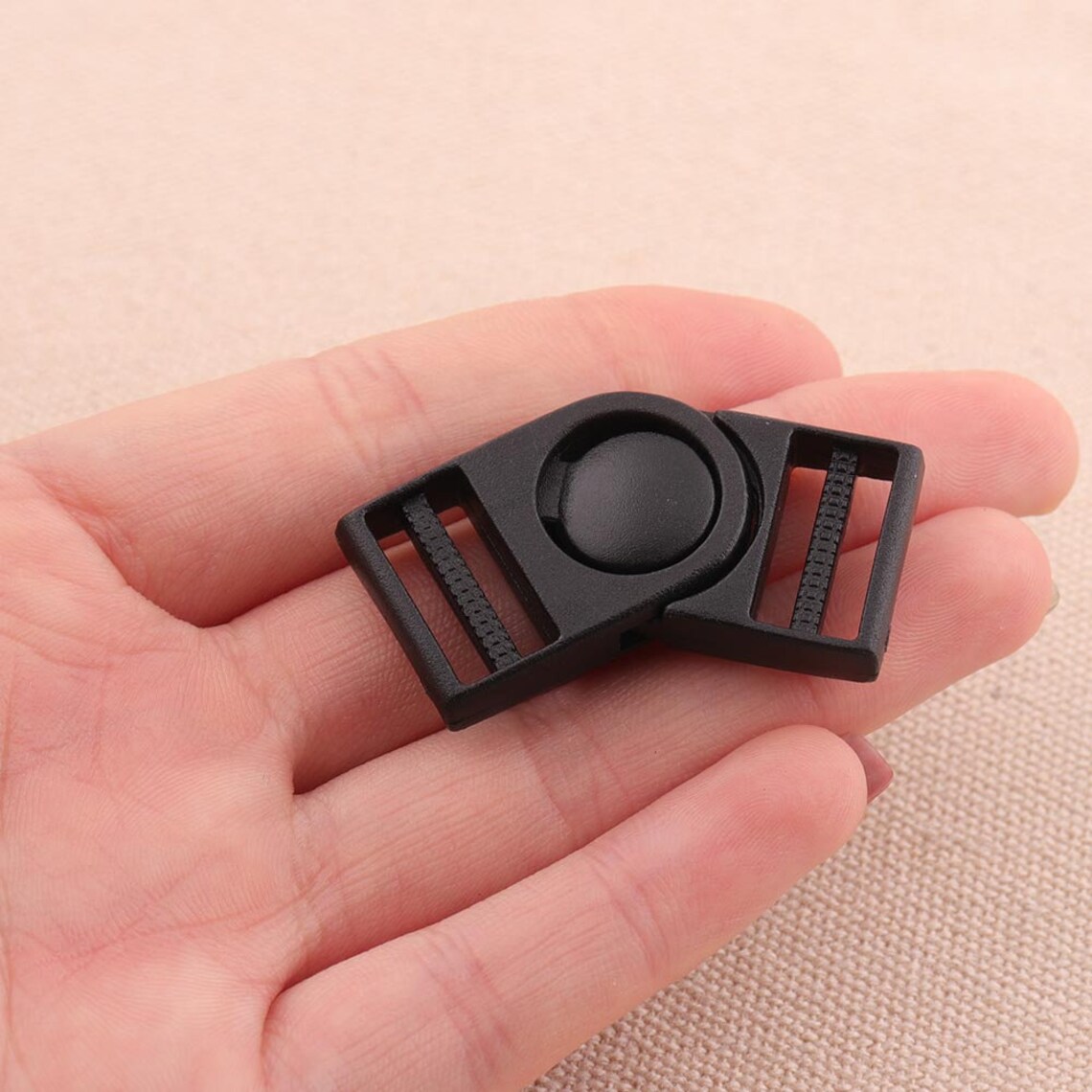 Twist Plastic Side release buckle set of 8pcsBlack buckle for | Etsy
