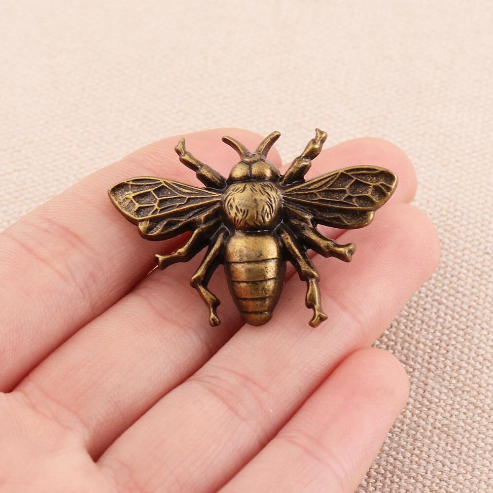 5pcs remaches de abeja bronce componente honeybee Studs para | Etsy