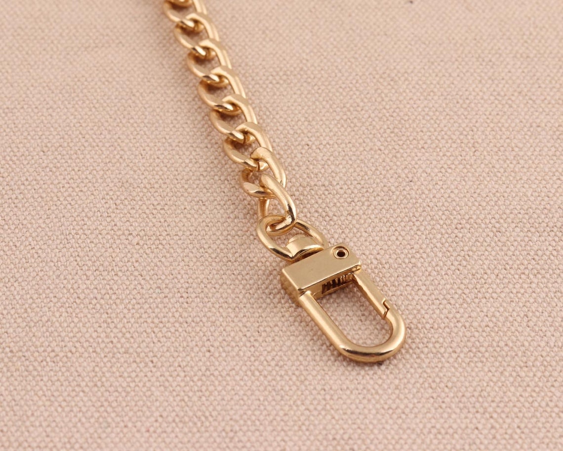 121cm Length Chain Link Light Gold Color Necklace Chain Bag | Etsy