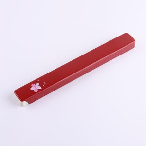 2 Pairs Red Chopstick,flower Pattern, Japanese Style Chopsticks ...