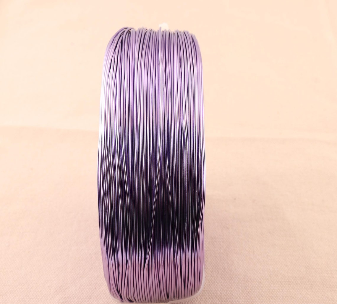 18ga 1.0mm Thick Aluminum Wire Whimsy Purple Color Metal Wire - Etsy