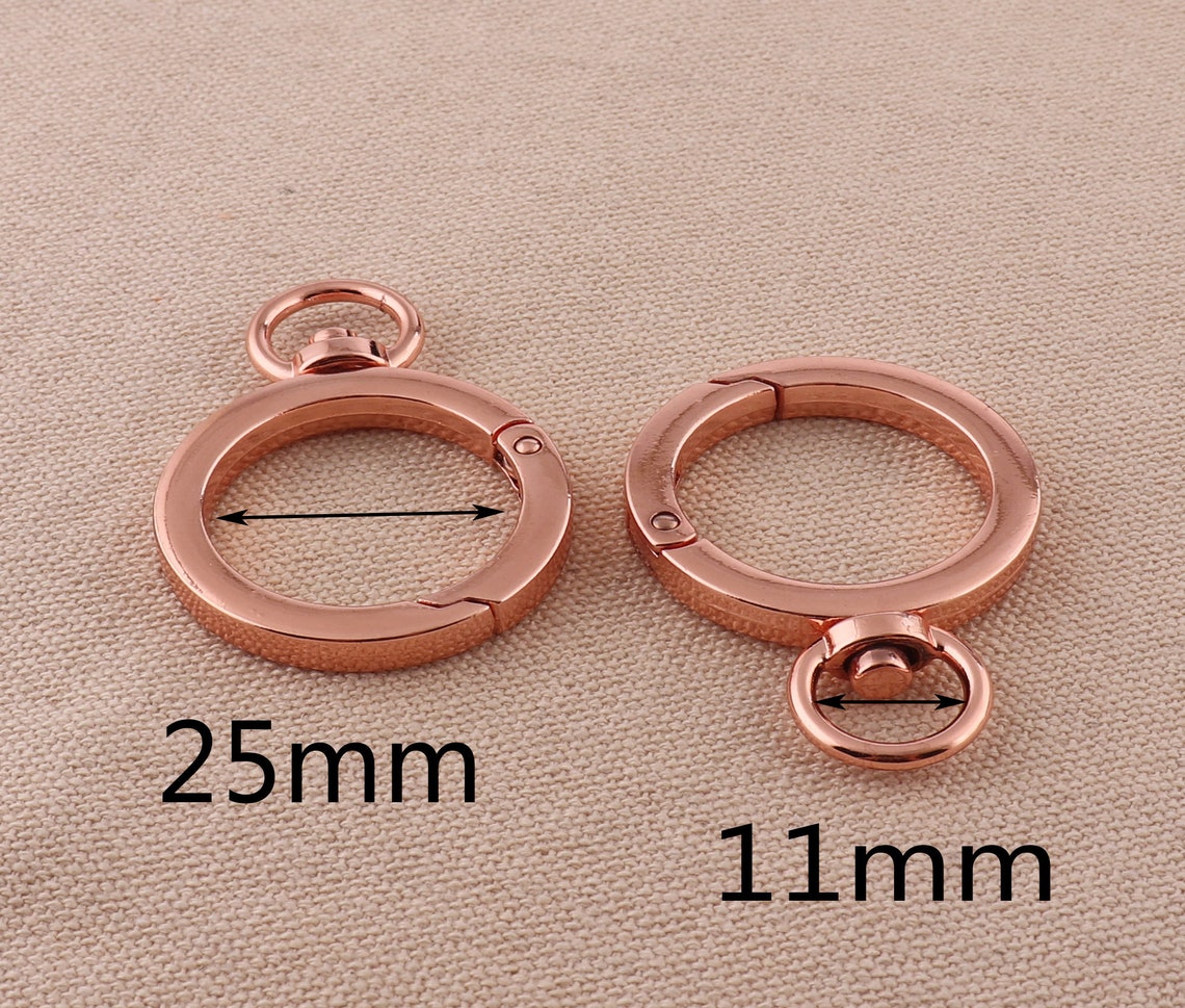 Spring Gate Ring High Quality Spring Ring Push Gate Snap Hook - Etsy