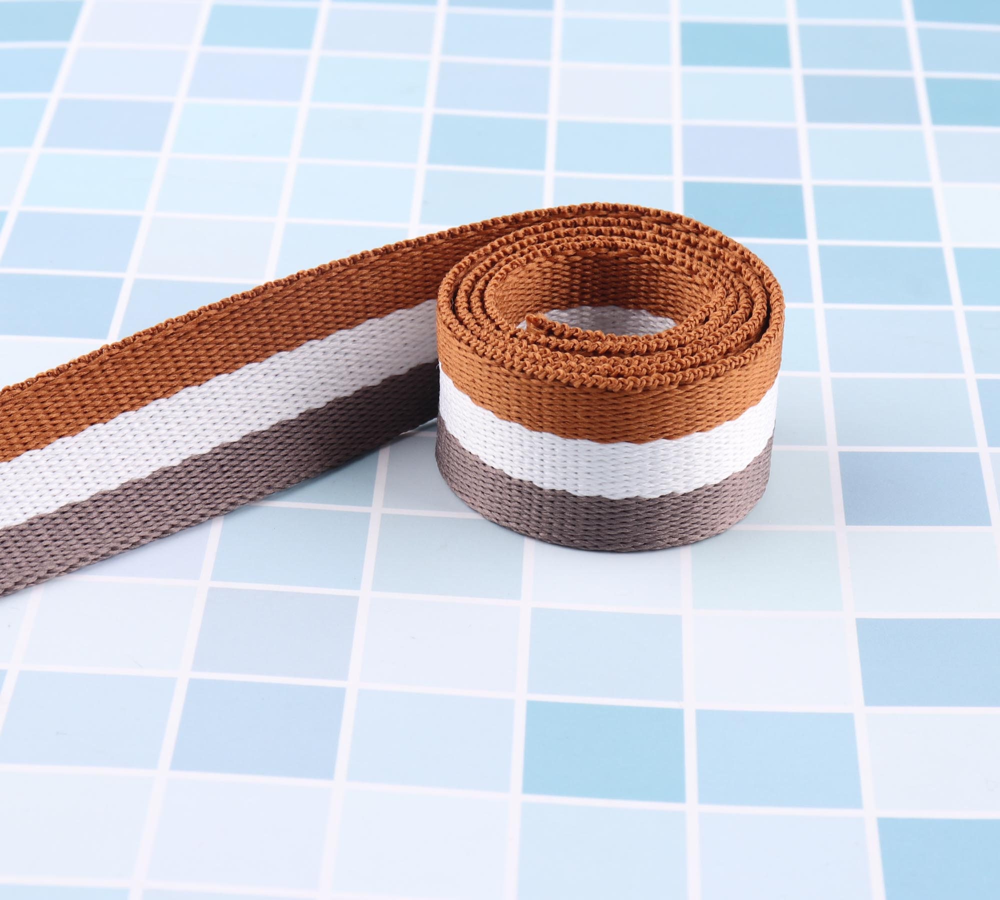 25mm 1inch Striped Webbing Nylon Colorful Key Fob Webbing - Etsy